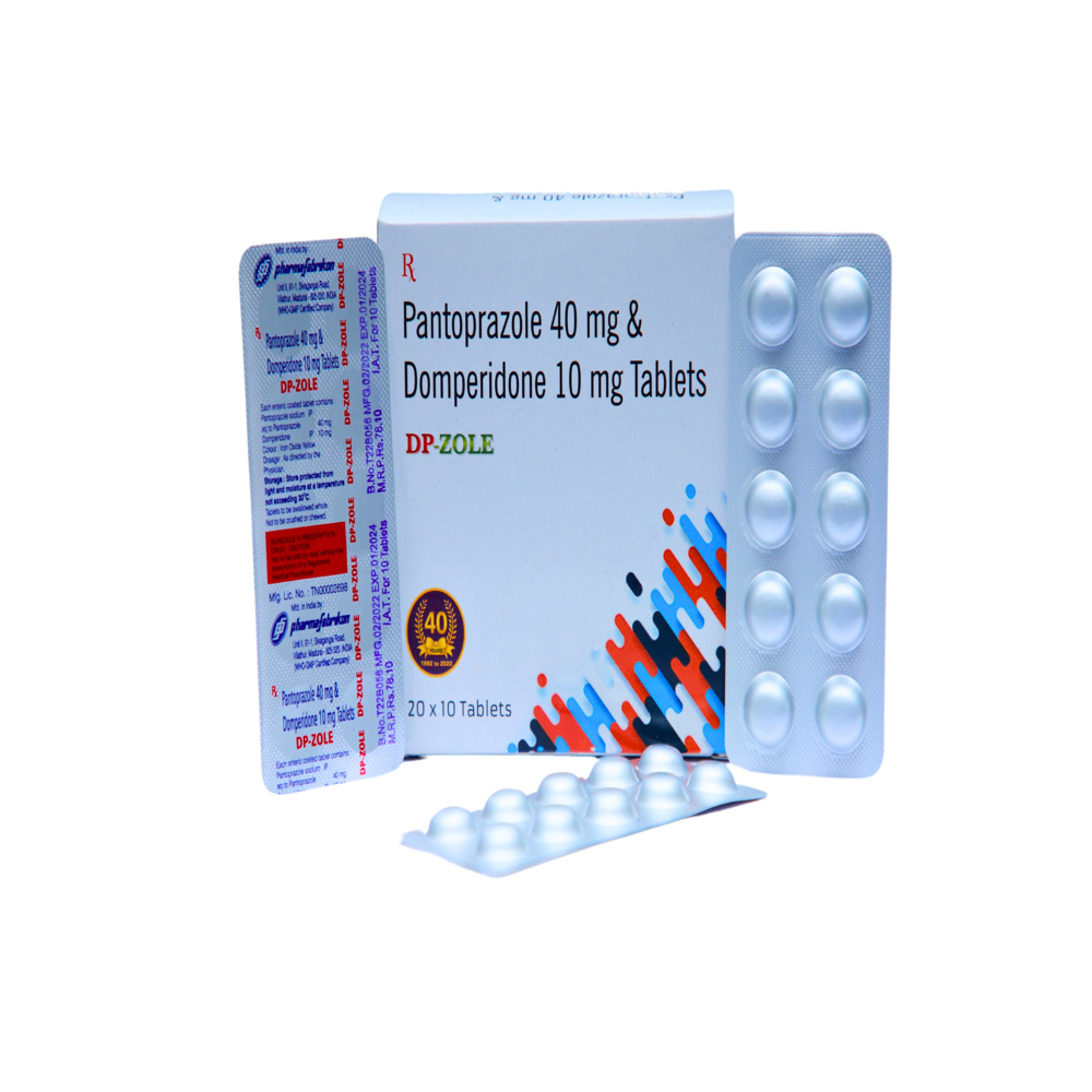 DP-ZOLE Tablets – Pharmafabrikon