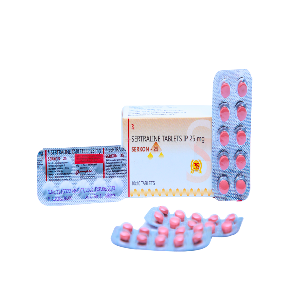 SERKON 25 Tablets – Pharmafabrikon