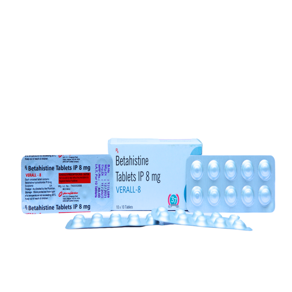 VERALL 8 Tablets – Pharmafabrikon