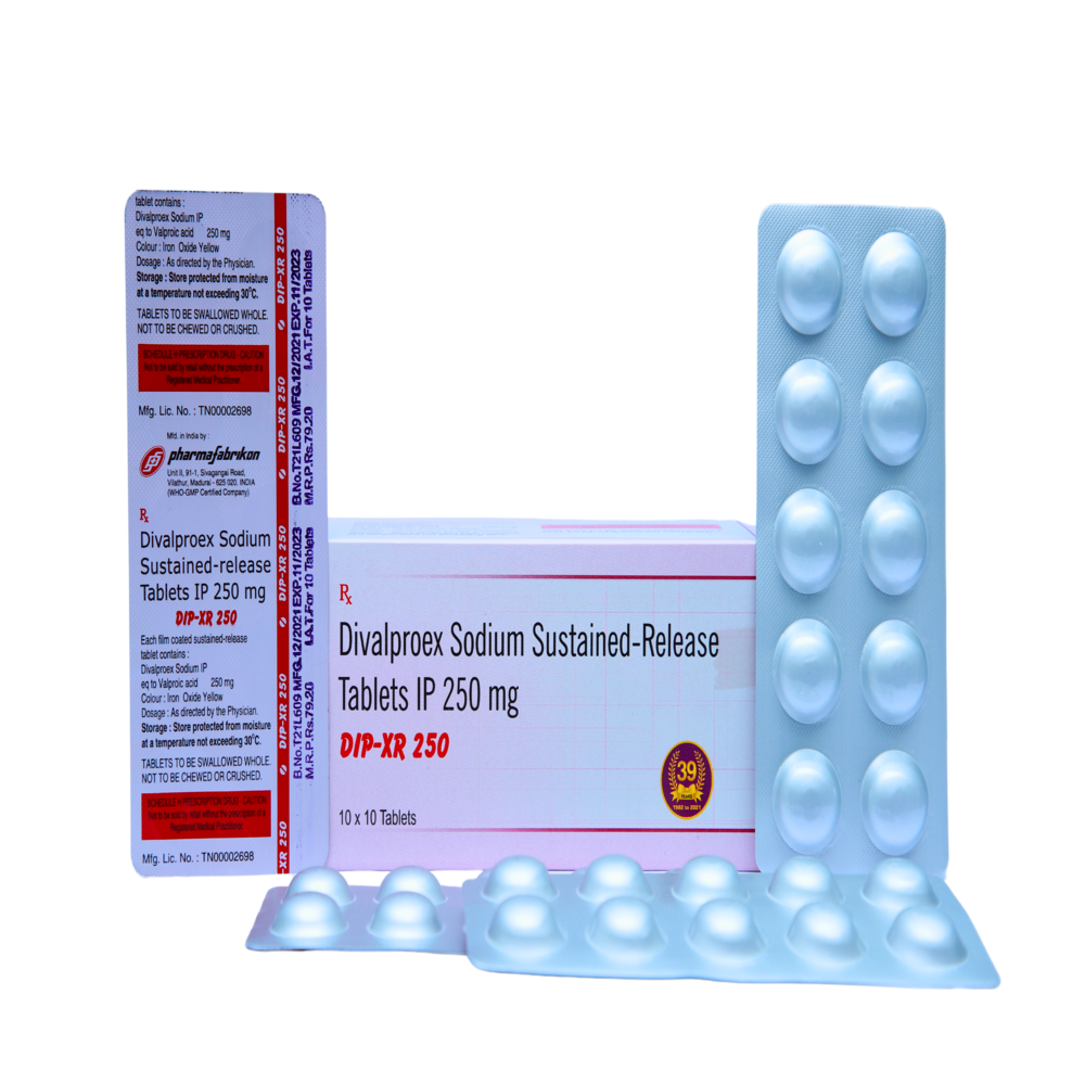 DIP – XR 250 Tablets – Pharmafabrikon