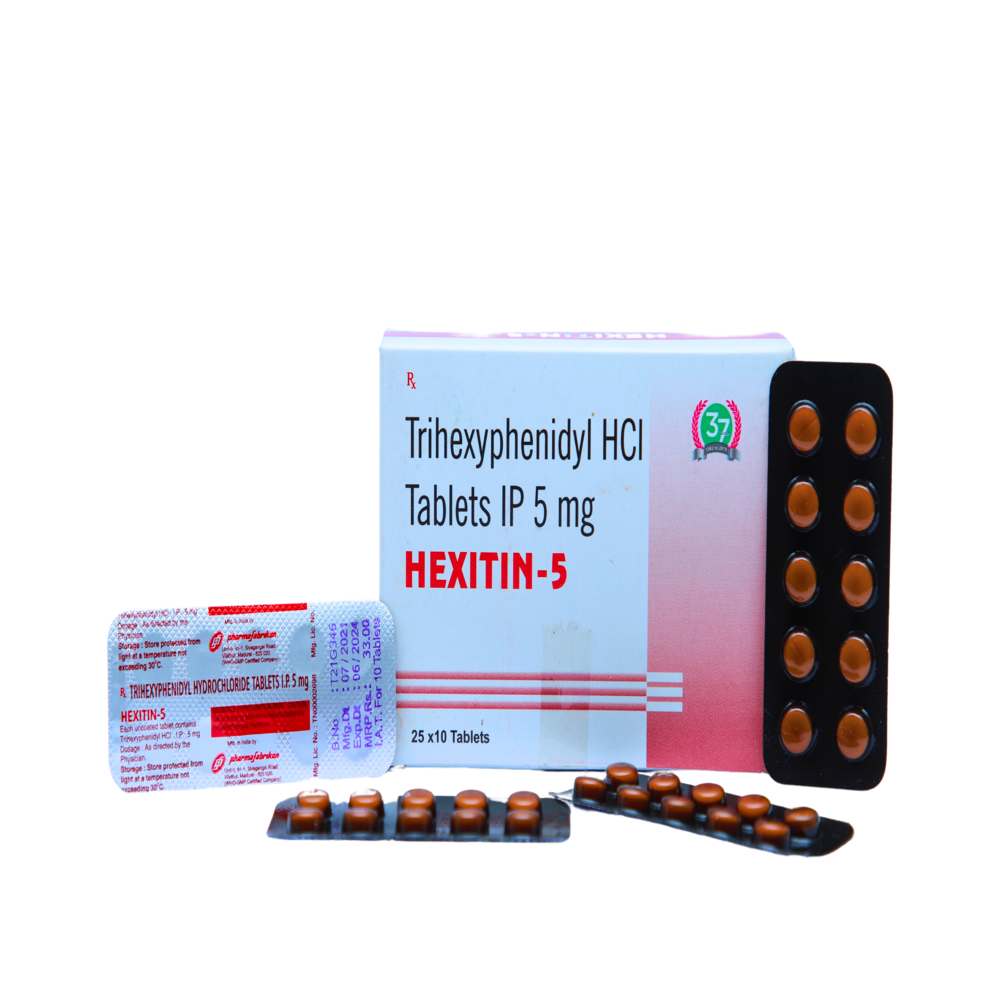 HEXITIN 5 Tablets – Pharmafabrikon