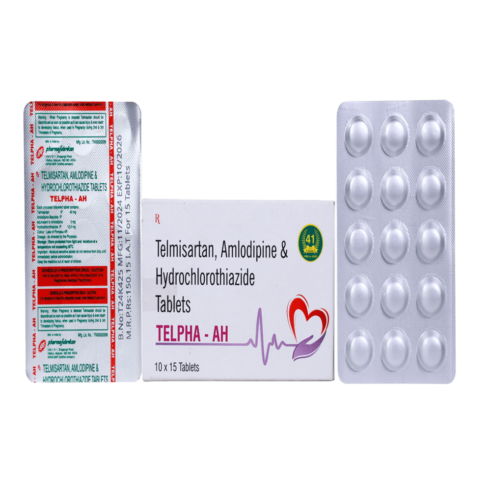 TELPHA – AH Tablets – Pharmafabrikon